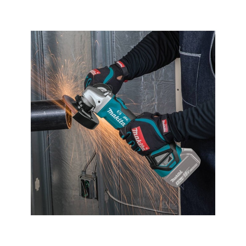 Makita Dga463z Brushless Angle Grinder 115mm 18v Body Only In Carton
