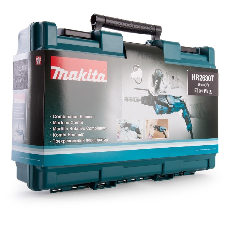 MAKITA HR2630T Rotary Hammer SDS-Plus 26mm with extra chuck 13mm